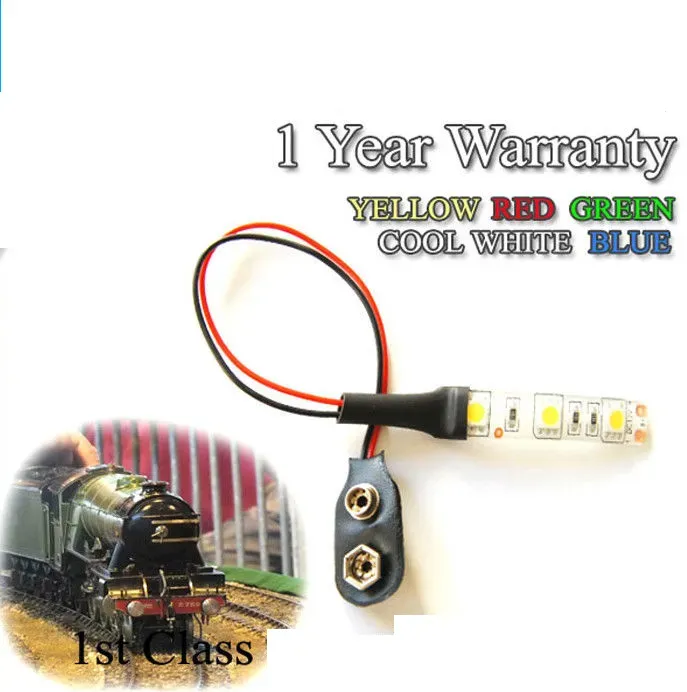 Led Strip Track Flexible LED Light Strips 9V/12V White Blue Red Green ...