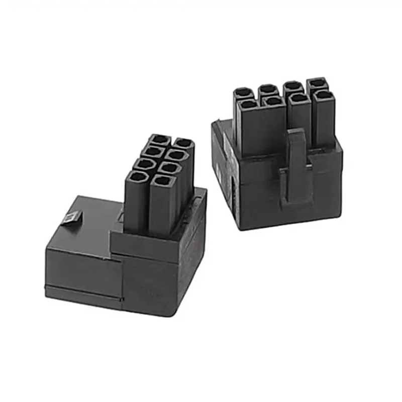 GPU Power Cable: 8Pin Male To 8Pin Female 90 Degree Angled Adapter For ...