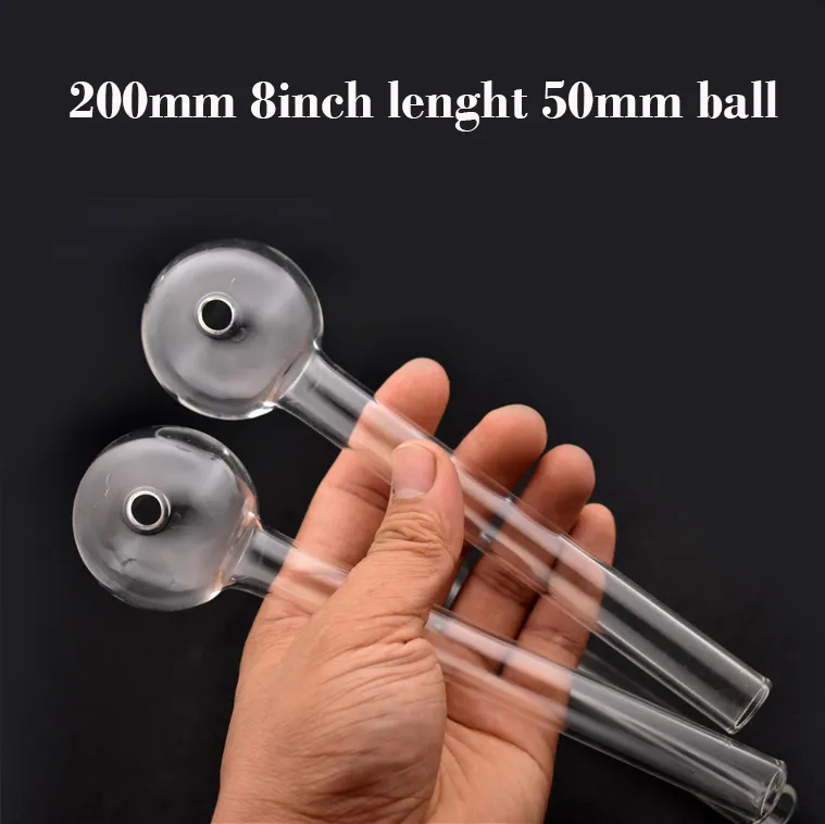 Large Clear Glass Oil Burner Pipe | High Quality Dab Rig Accessory ...