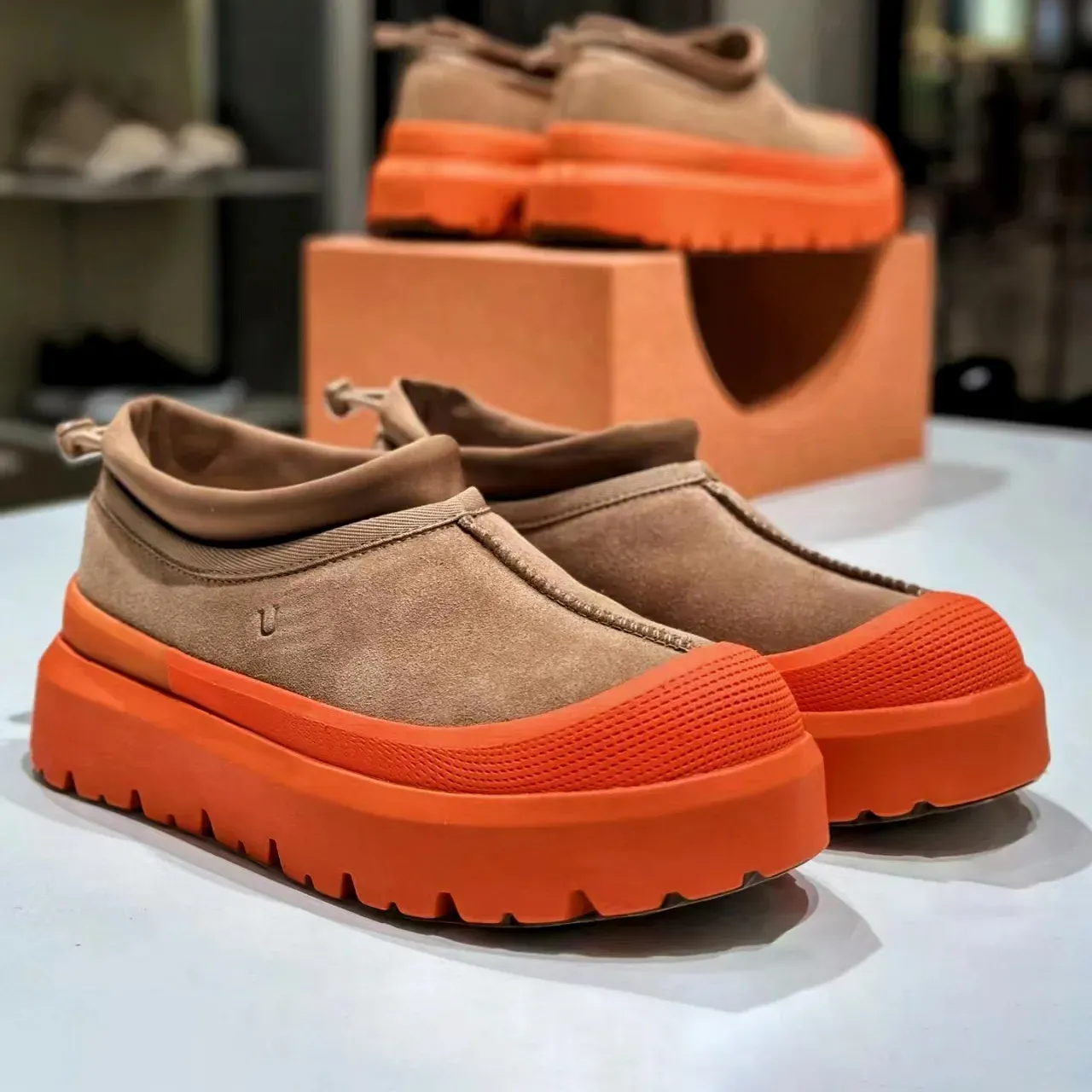 Australian Rubber Fluffy Womens Ankle Boots: Winter Luxury Designer ...