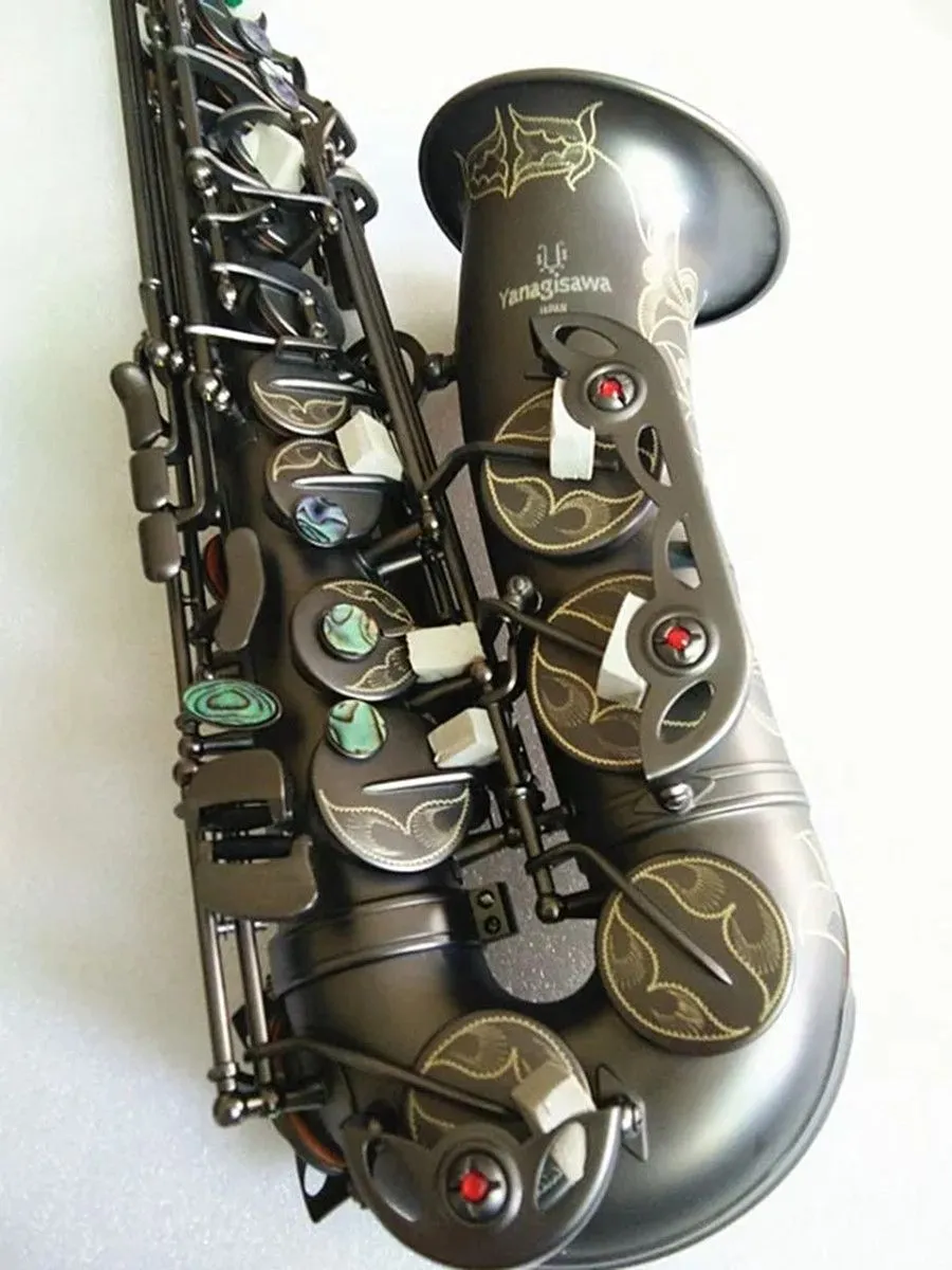 DHgate.com:Alto Saxophone Mouthpiece Kit - A-992 E-Flat Black Matte Sax ...