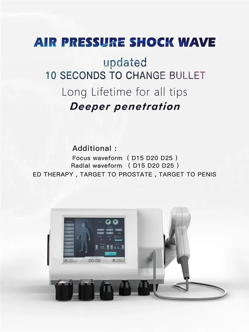 ESWT ED Shock Wave Therapy Machine for Erectile Dysfunction Treatment ...