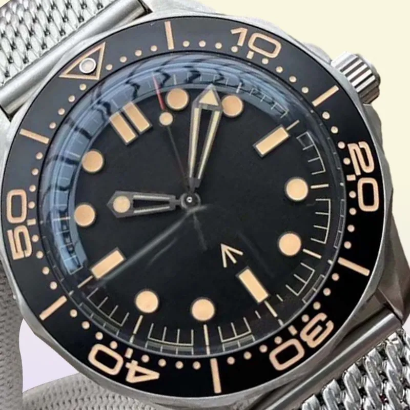 Ceramic Bezel Watch 42mm Men's Mechanical Automatic with Stainless ...
