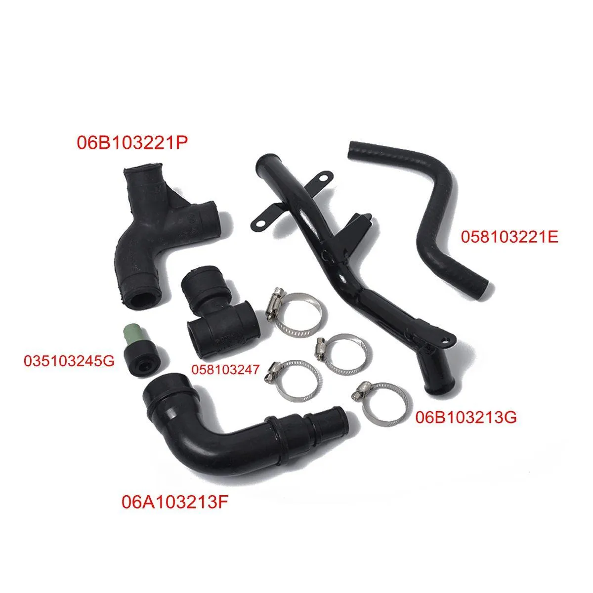DHgate.com:VW Engine Crankcase Respirator Exhaust Ventilation Hose ...
