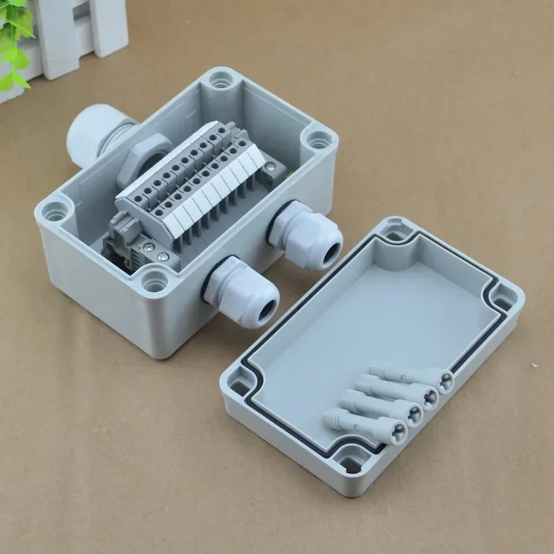 IP65 Waterproof Cable Junction Box with UK Din Rail - Safe & Reliable ...