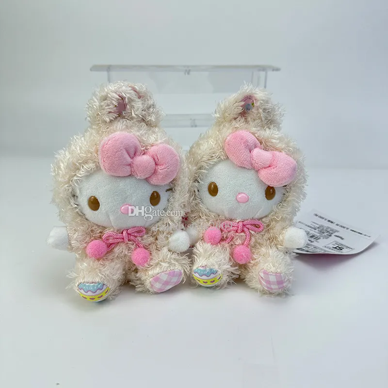 Kawaii Plush Kitty Keychains: Cute Stuffed Cat Pendants for Bags ...