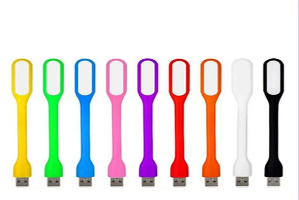 Portable USB LED Lamp Light Flexible Bendable Mini USB Light For ...