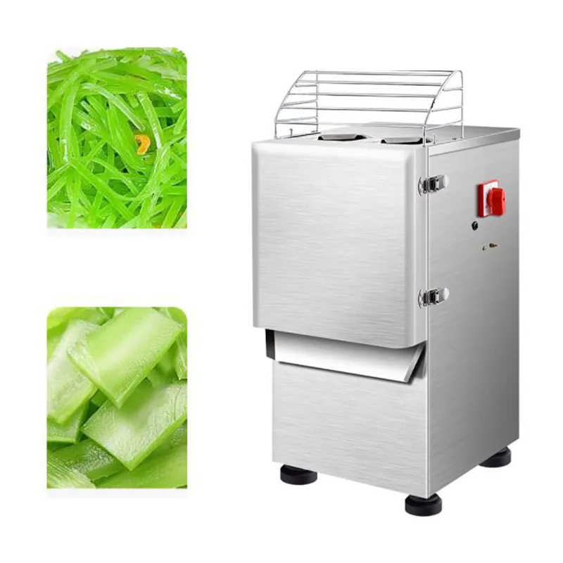 Commercial Vegetable Cutter - Electric Potato Carrot Cucumber Slicer ...