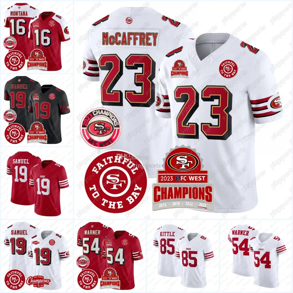 Christian McCaffrey Football Jerseys Brock Purdy Deebo Samuel Trey ...