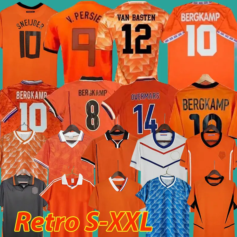 Van Basten Retro soccer shirts - Holland Football Shirts Featuring ...