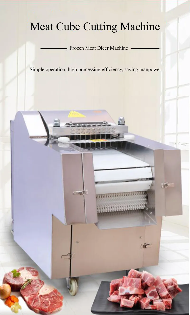 Industrial Meat Cubing Machine Commercial Automatic... From Yunjiana ...
