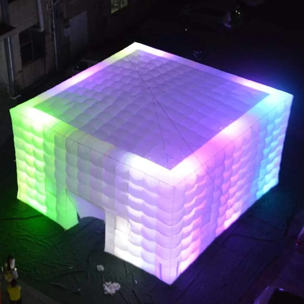 Customizable White Inflatable Cube Inflatable Party... From Chong_chong ...