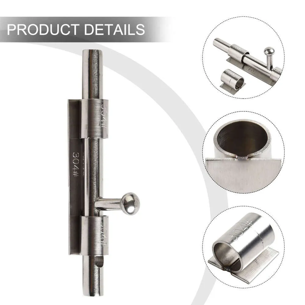 Durable Stainless Steel Door Latch Lock: Secure Garden Gate, Window ...