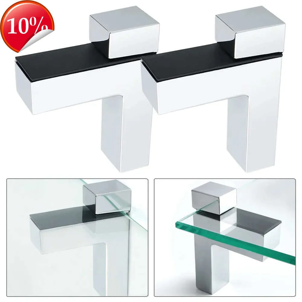 DHgate.com:2pcs Adjustable Glass Shelf Brackets, Stainless Steel Shelf ...
