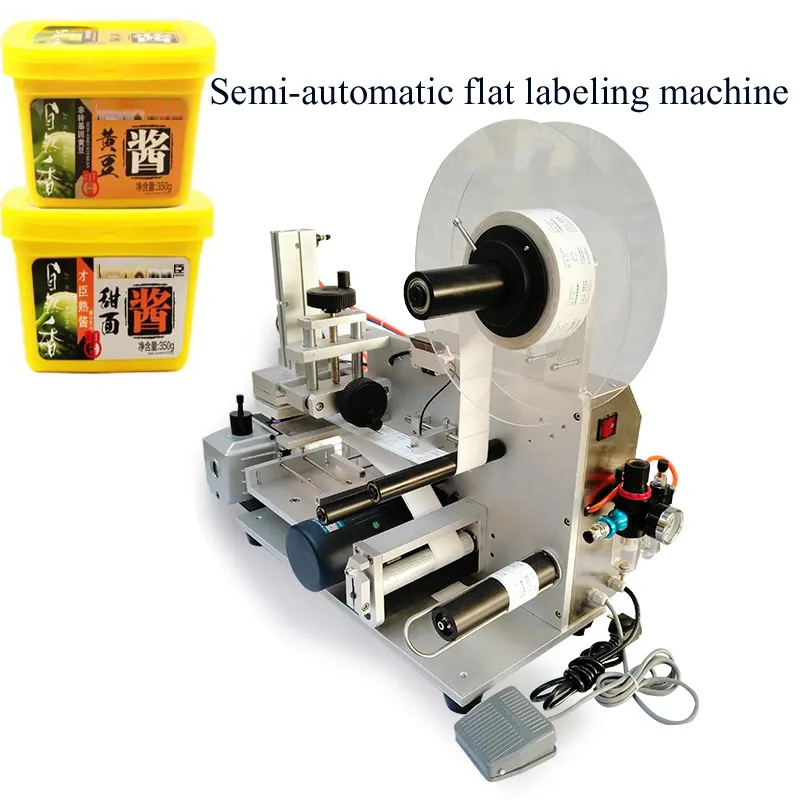 Mini Sticker Printer Desktop Manual Labeling Machine For Small Round ...