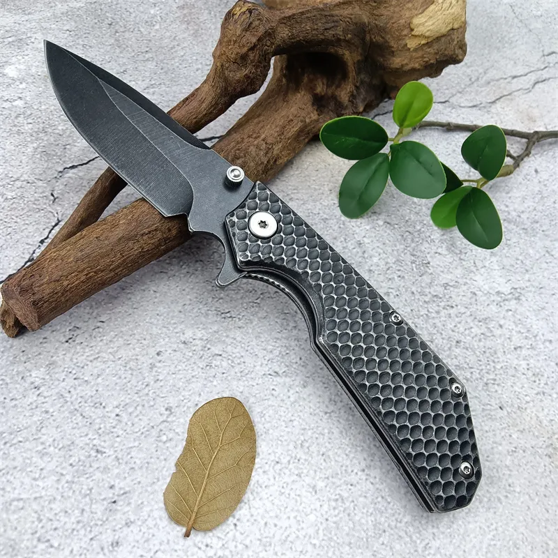 Tactical Outdoor Stainless Steel Folding Knife 7Cr13mov Blade Assisted ...