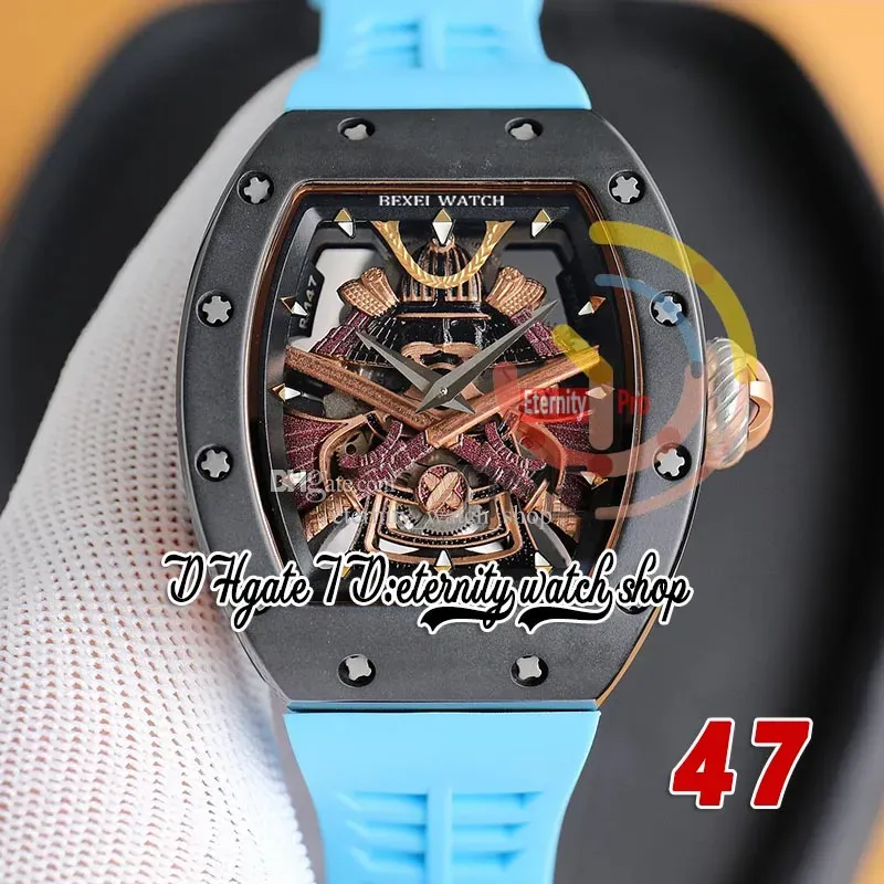 DHgate.com:Golden Samurai Armor Automatic Watch with Black Ceramic Case ...