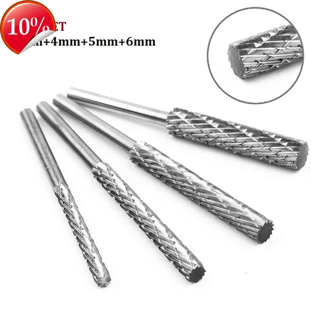 DHgate.com:HSS Rotary Burr Set, 4Pcs 3mm Shank Woodworking Milling ...