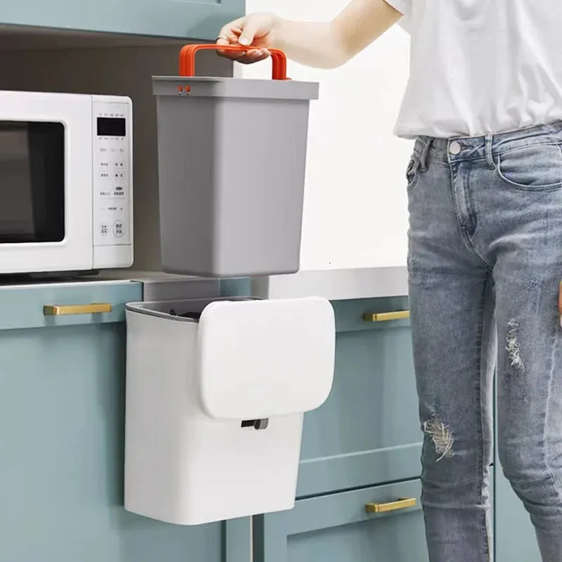 DHgate.com:Wall Mounted Kitchen Bathroom Waste Bin with Removable Inner ...