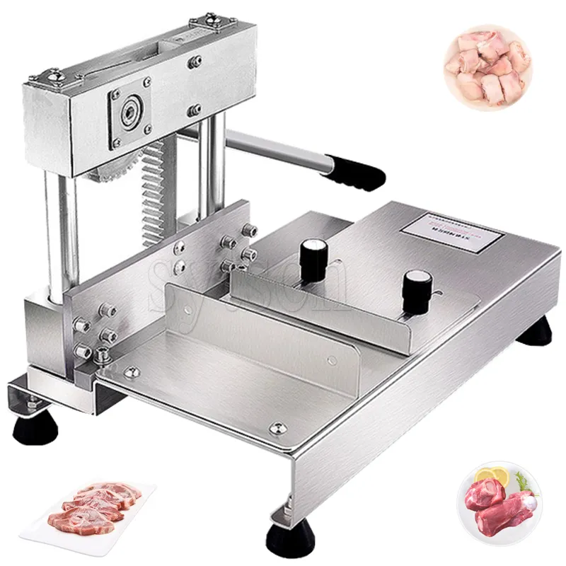DHgate.com:Stainless Steel Manual Meat Cutter for Ribs, Fish, and Meat ...