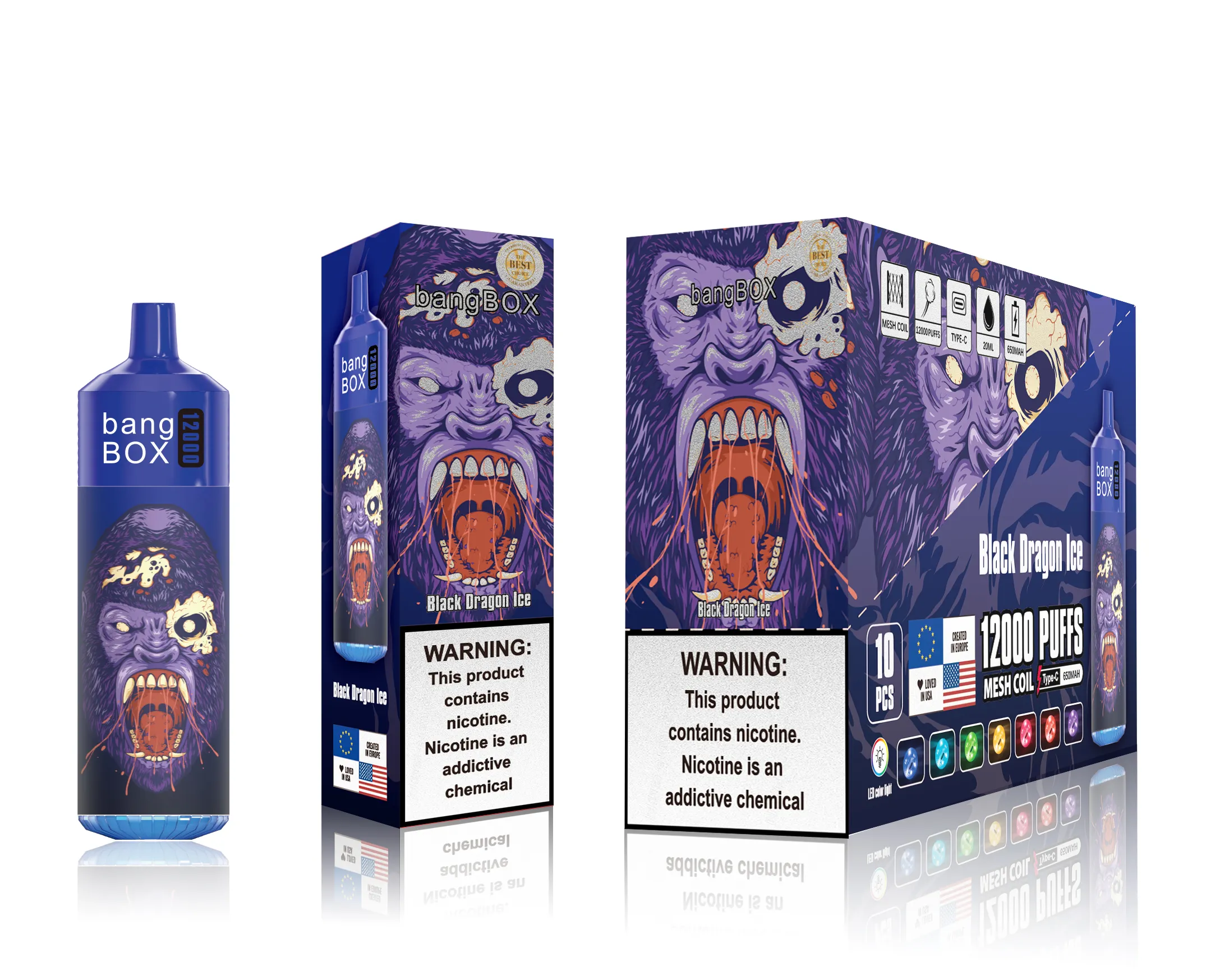 Bang Box 12000 12k Disposable Vape Bang 12000 E Cigarettes Cigarette ...