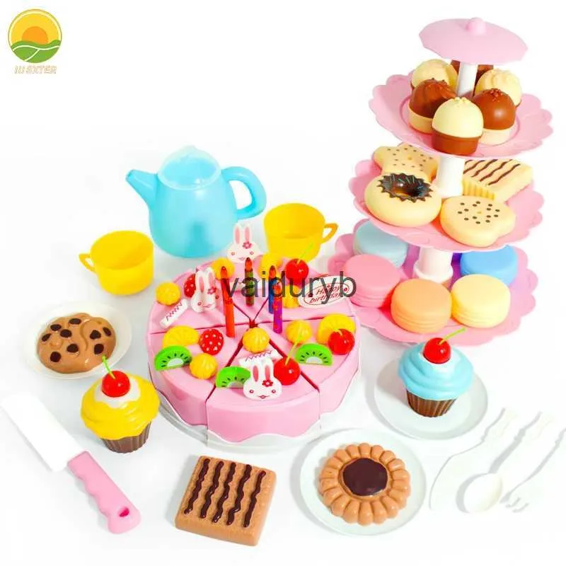 DHgate.com:DIY Cake Set for Girls, Pretend Kitchen Tea Party Set ...