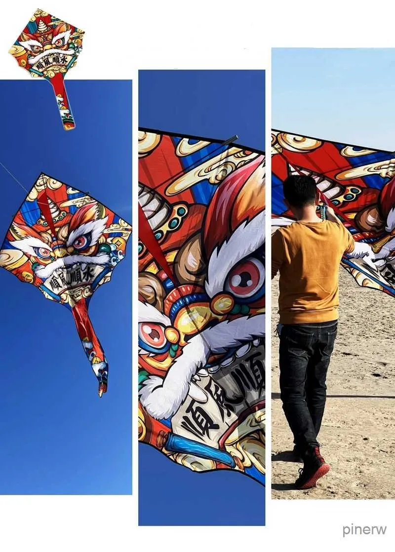 Large Lion Kite for Adults - Easy to Fly, Premium Quality, Shop Now ...