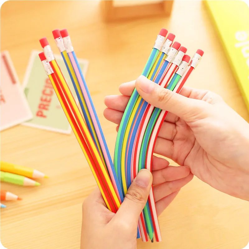 Colorful Twistable Colored Pencils with Eraser Top - Fun Art Supplies ...