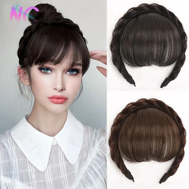 Concubine Natural Synthetic Headband With Bangs Without Sideburns In ...