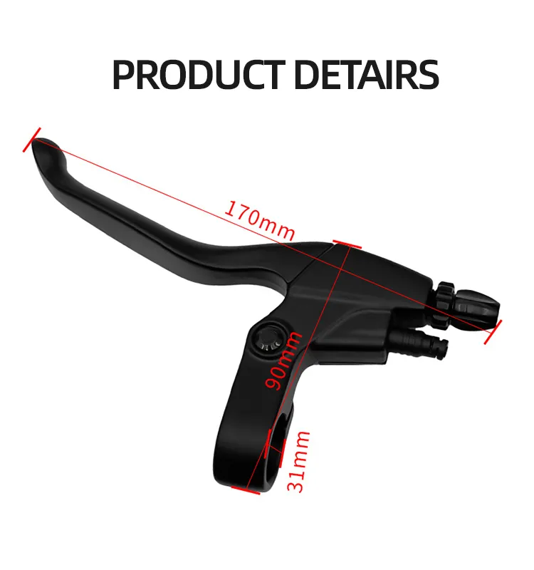 Universal Scooter Brake Lever - Premium Left Hand Brake for Electric ...