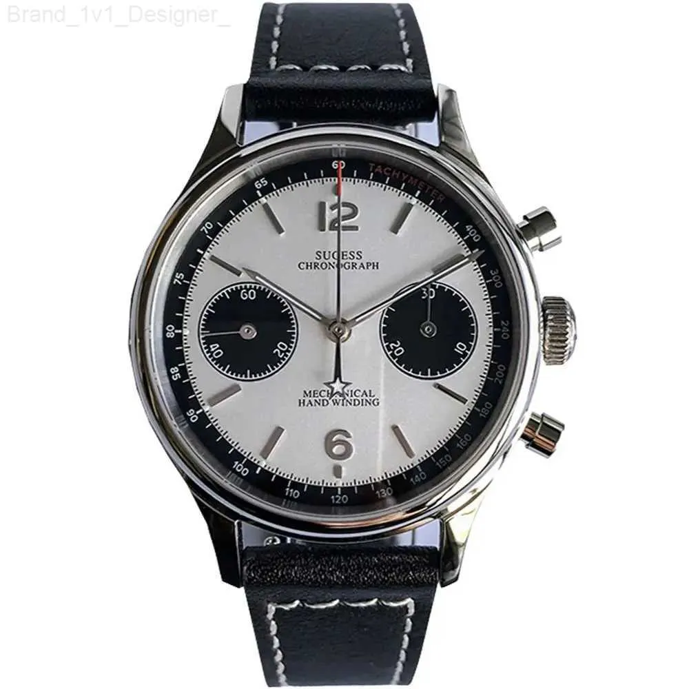 DHgate.com:Sugess Vintage Pilot 1963 Chronograph: Mens Stainless Steel ...