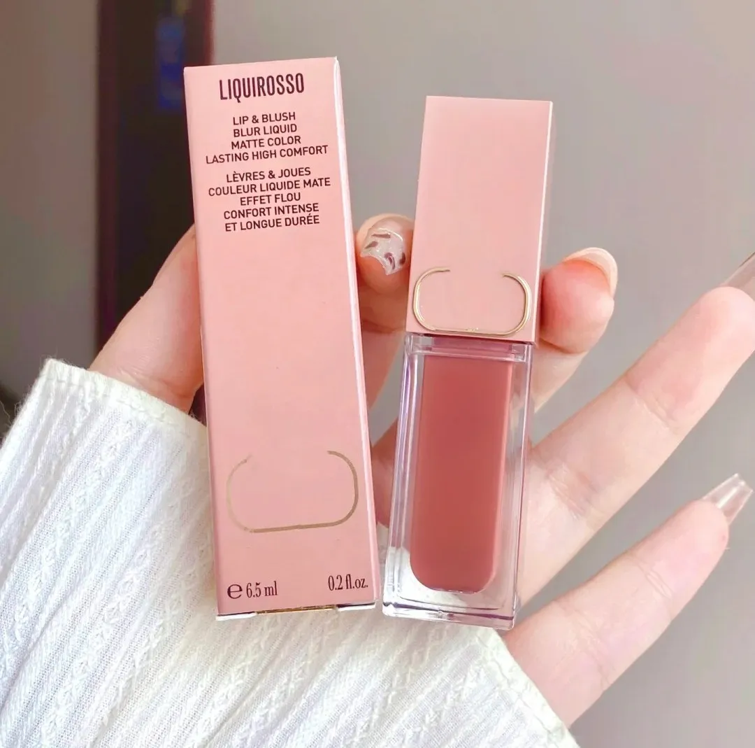 Lip Glaze 6.5ML 22A 77A 218A 220A 151R Difuminado Líquido Color Mate ...