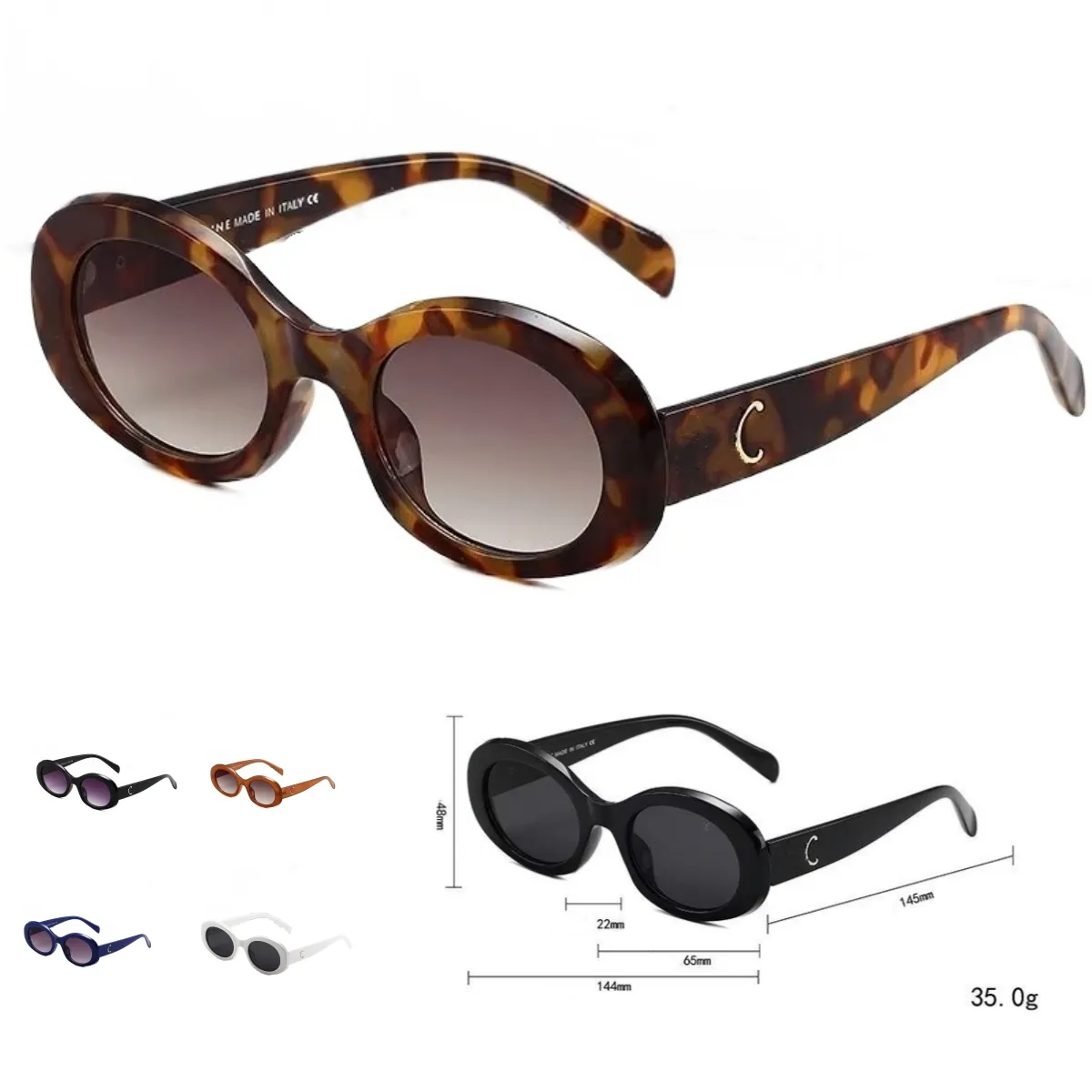 Designer Sunglasses Fashion Classic Eyeglass Sun Protective Glasses ...