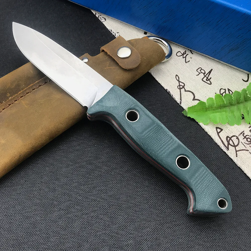 162 Bushcrafter Tactical Fixed Blade Knife S30V Steel, G10 Handle Sharp ...