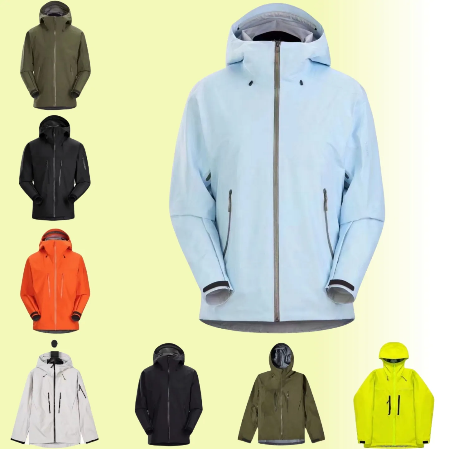 Premium Quality Mens Designer Jacket - Unisex Windbreaker for Spring ...
