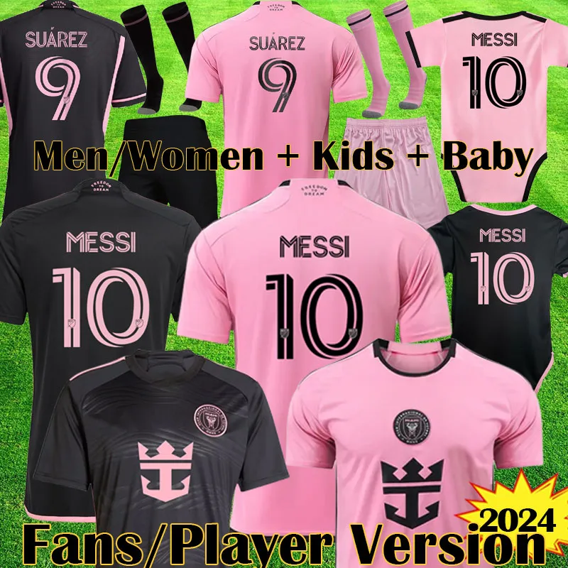 2024 SUAREZ Inter Miami CF MESSIS Soccer Jerseys CAMPANA YEDLIN Women ...