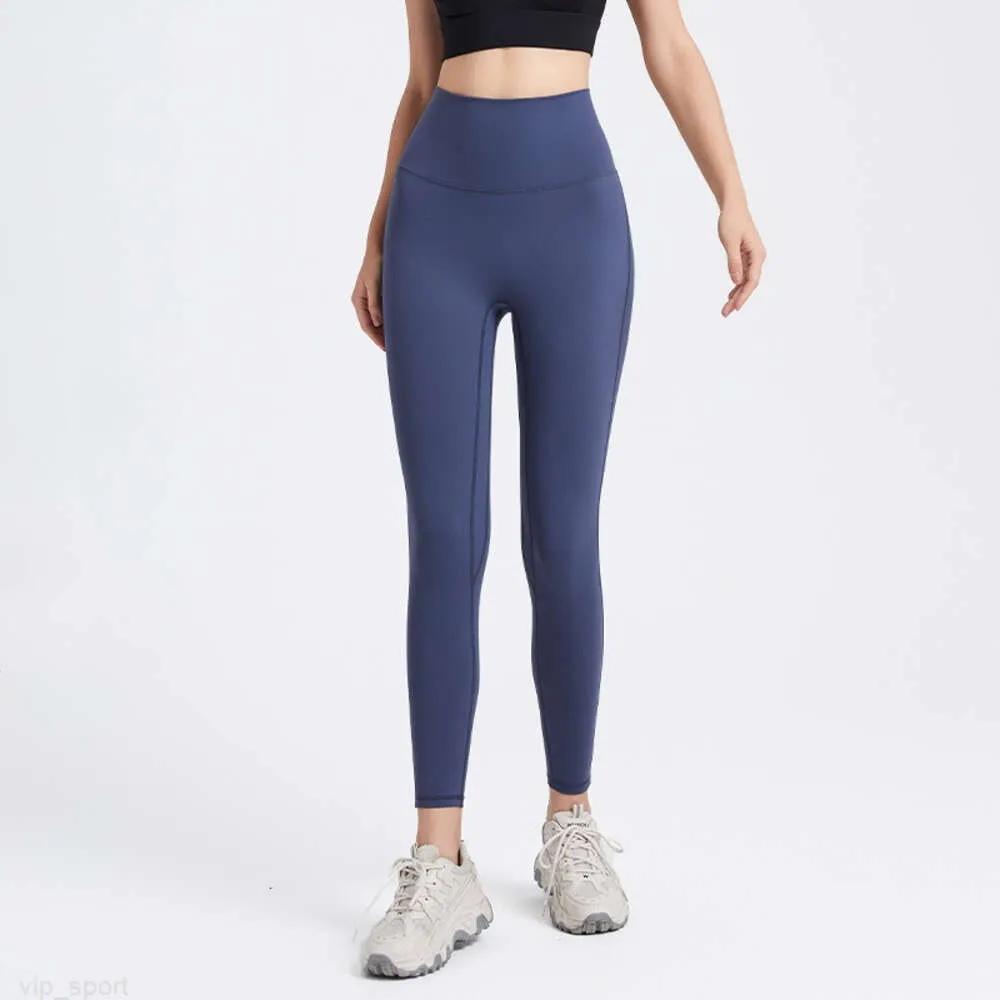 Al Women Leggings Yoga Pants Ninth Push Ups With Pockets Awkward