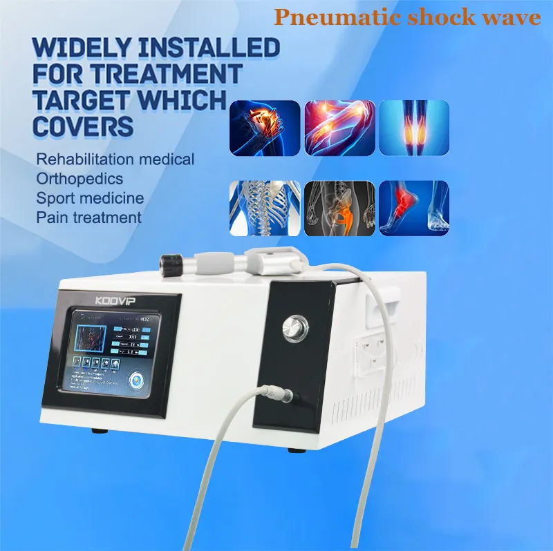Pneumatic Shockwave Therapy Machine For Pain Relief & ED Treatment ...