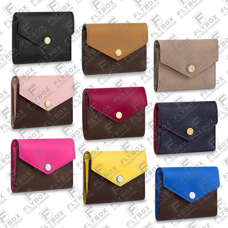 Designer Mini Wallet Pouch for Women with Snap Button Closure Genuine ...