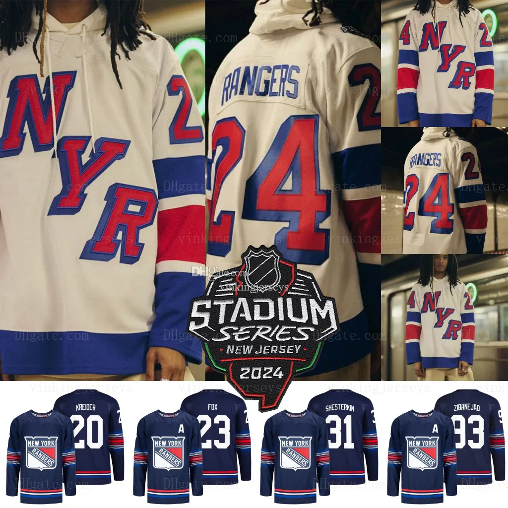 New York 2024 Stadium Series Rangers Jersey Zibanejad Shesterkin Tarasenko Jimmy Vesey Ryan ...