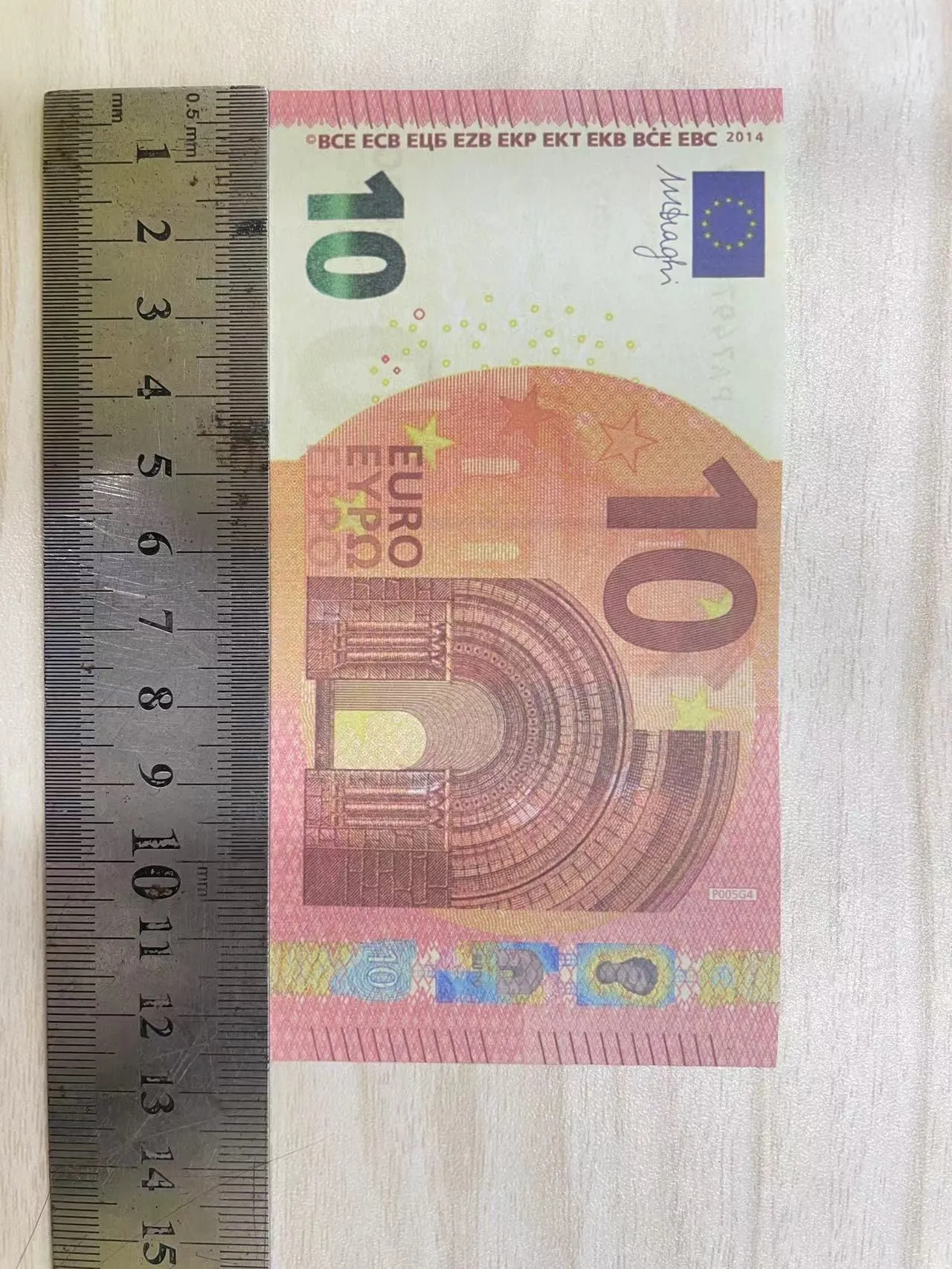Realistic 1:2 Scale Euro & Pound Copy Money - Fun Prop for Parties ...
