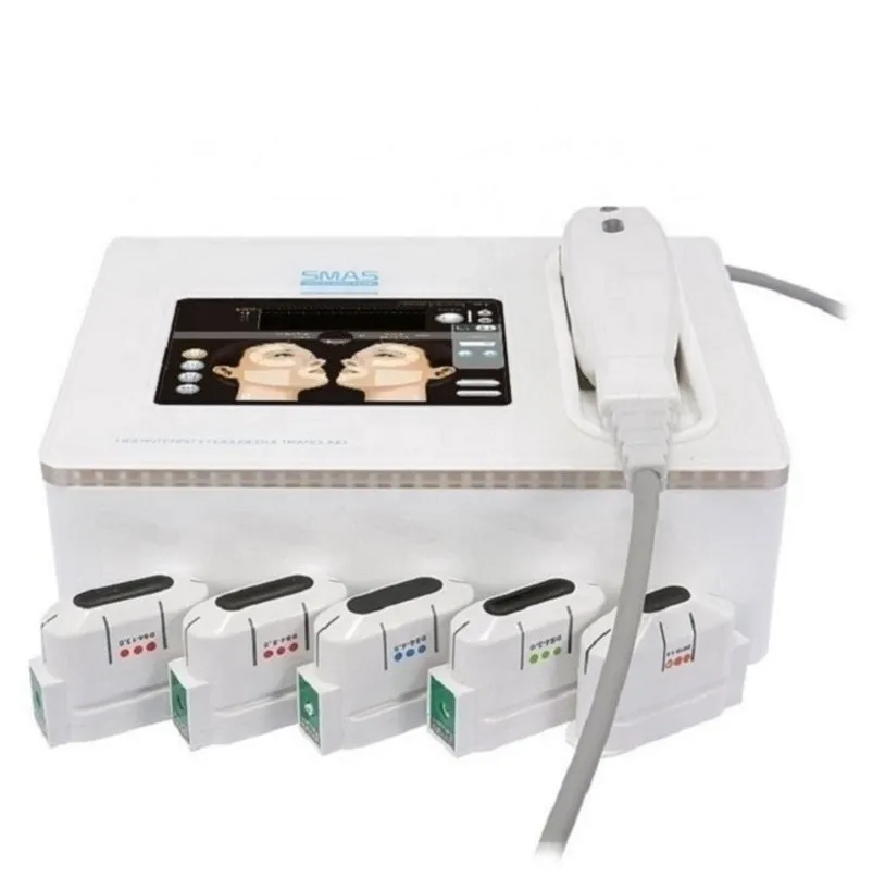 Professional HIFU Face Lift Machine with 5 Heads for Wrinkle Reduction ...