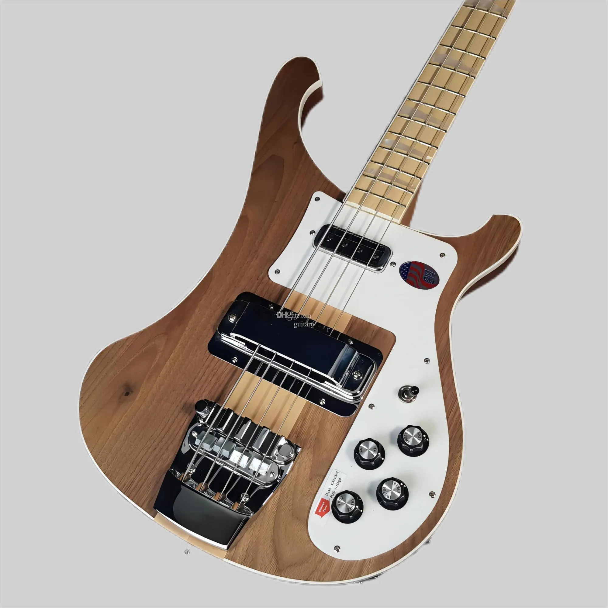 4001 RARE TRANSLUCENT WALNUT Vintage 4000 4003 4 String Electric Bass ...