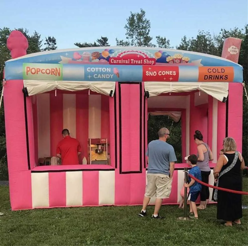 Wholesale Inflatable Concession Stand Tent - Customizable 5x3m 6x4m ...