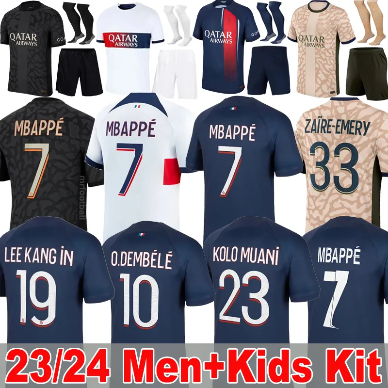 Premium Soccer Kits Set For Men And Kids MBAPPE, HAKIMI, SERGIO, RAMOS ...