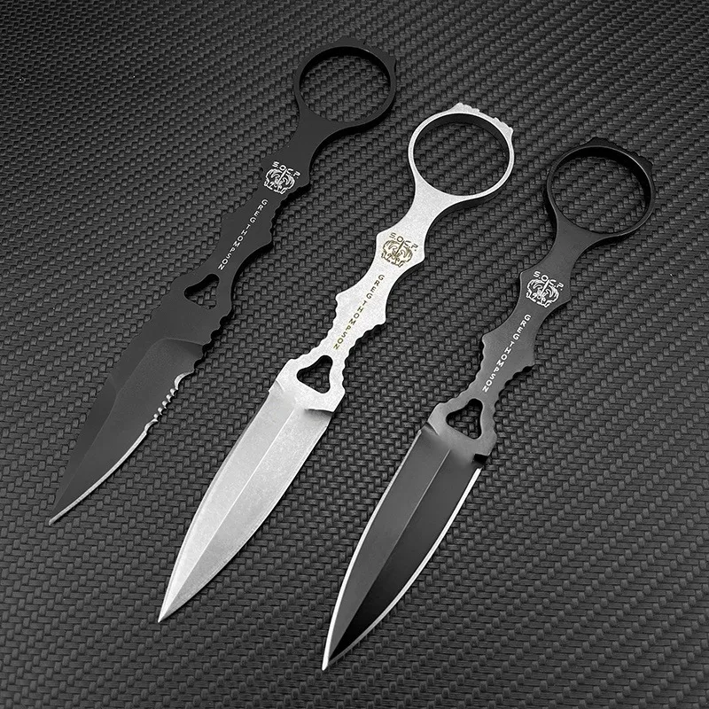 176 SOCP Fixed Blade Knife Lightweight Mini Boot Knife Full Tang ...