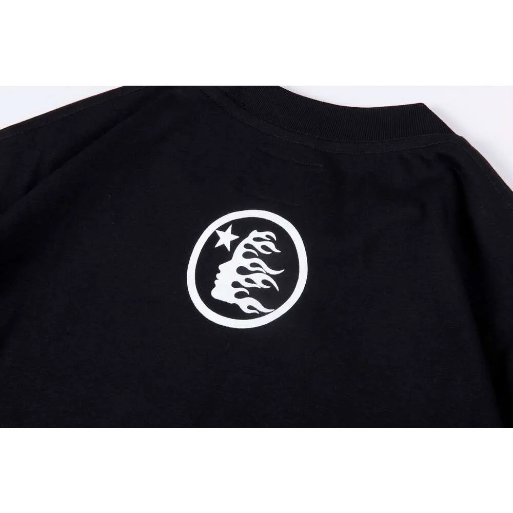 Hellstar 24SS Designer Hip Hop Hellstar Studios Eye Letters Print Print ...