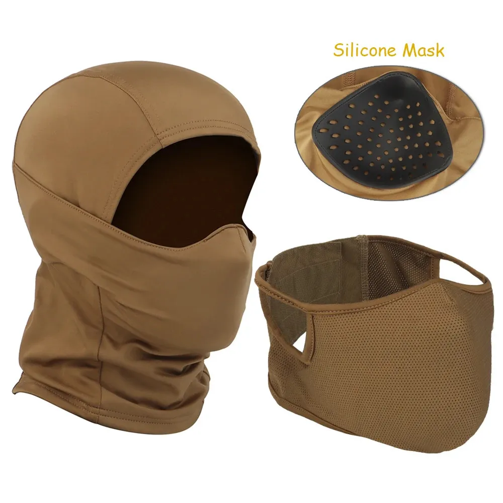 Military Grade Halfface Full Face Tactical Sports Mask For Airsoft ...
