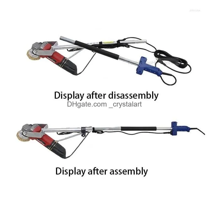 Extended Angle Grinder Set: 140-160cm Long Reach, Professional ...
