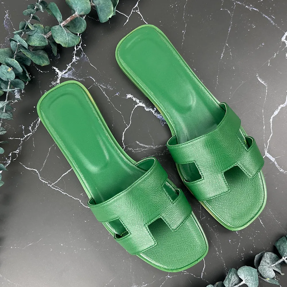 Leather Beach Slides: Luxury Designer Sandals For Men And Women From ...